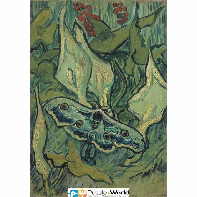 Vincent van Gogh: Giant Peacock Moth, 1889 – PUZZLE WORLD
