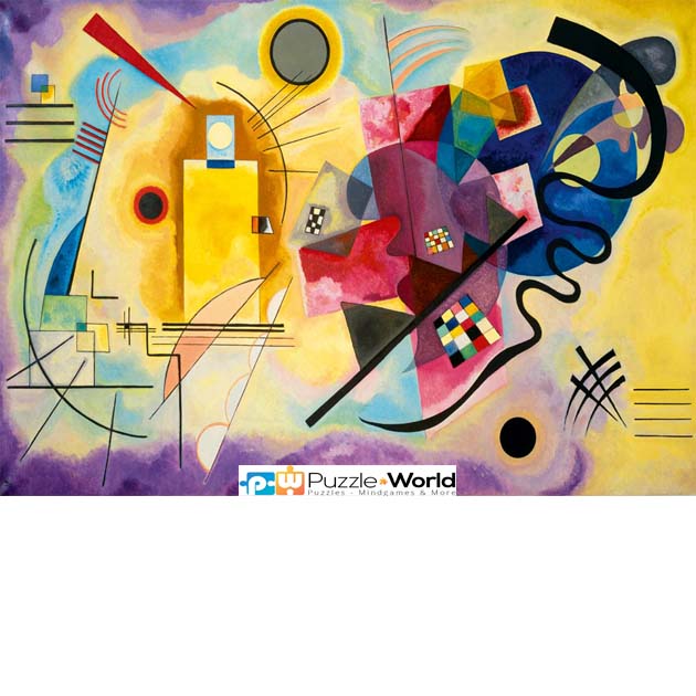 Wassily Kandinsky: Yellow-Red-Blue, 1925 – PUZZLE WORLD